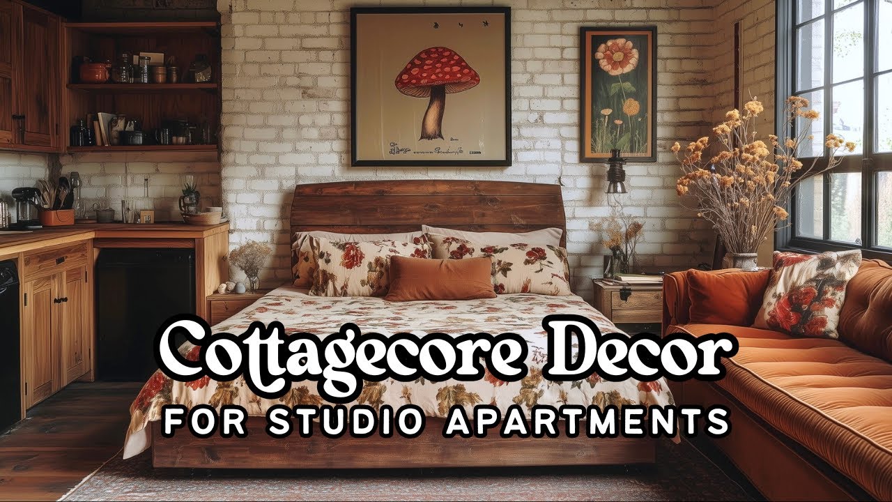 Studio Apartments & Cottagecore: How I’d Decorate a 333 sq ft Studio ...