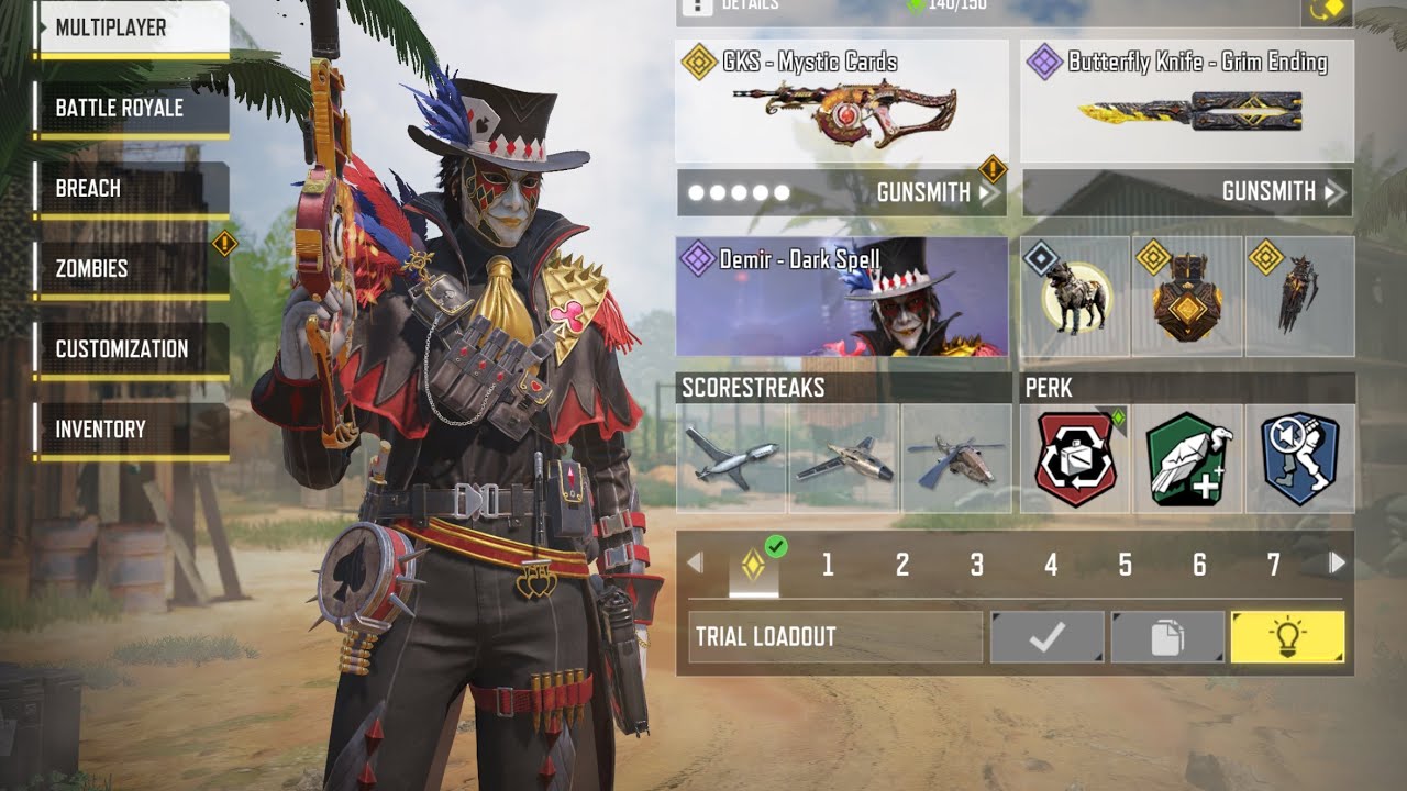 Unveiling Demir's Dark Spell Magic with New GKs Mystic Cards in Codm ...