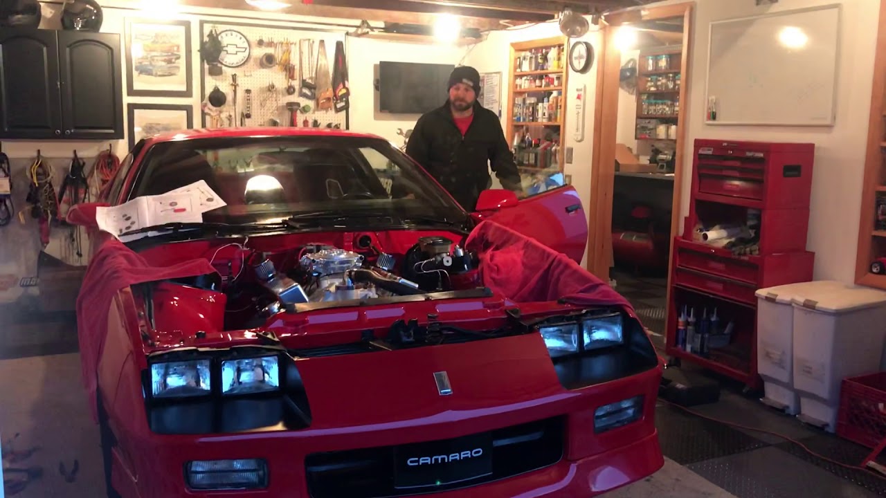 First start of new 406 engine - YouTube