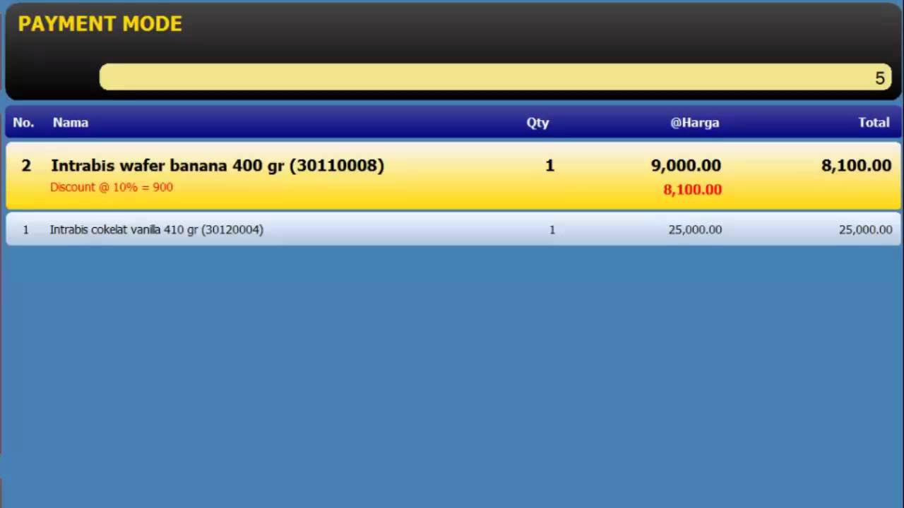 Tutorial Diskon Item & Diskon Total - Aplikasi eToko - YouTube