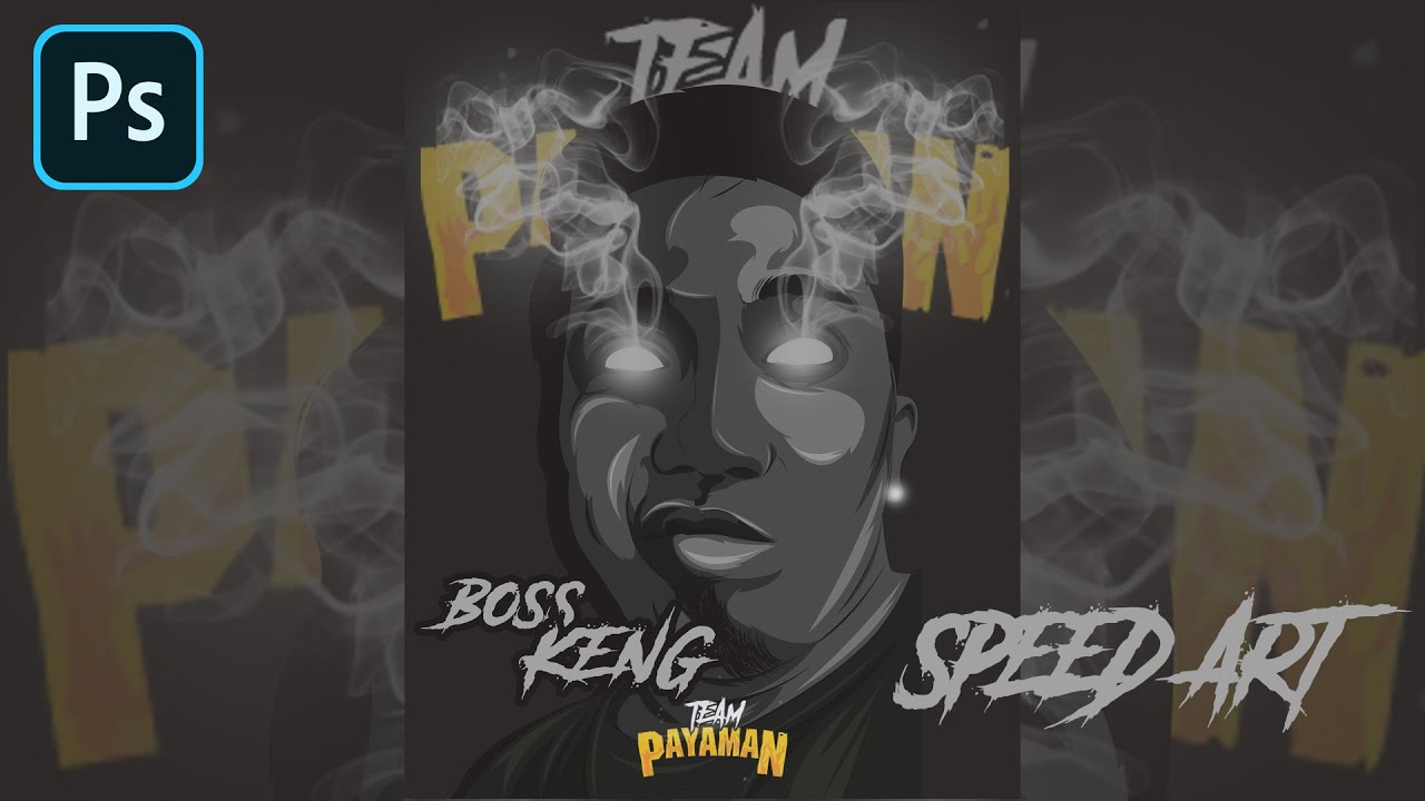Boss Keng Team Payaman Vector Speed Art - YouTube