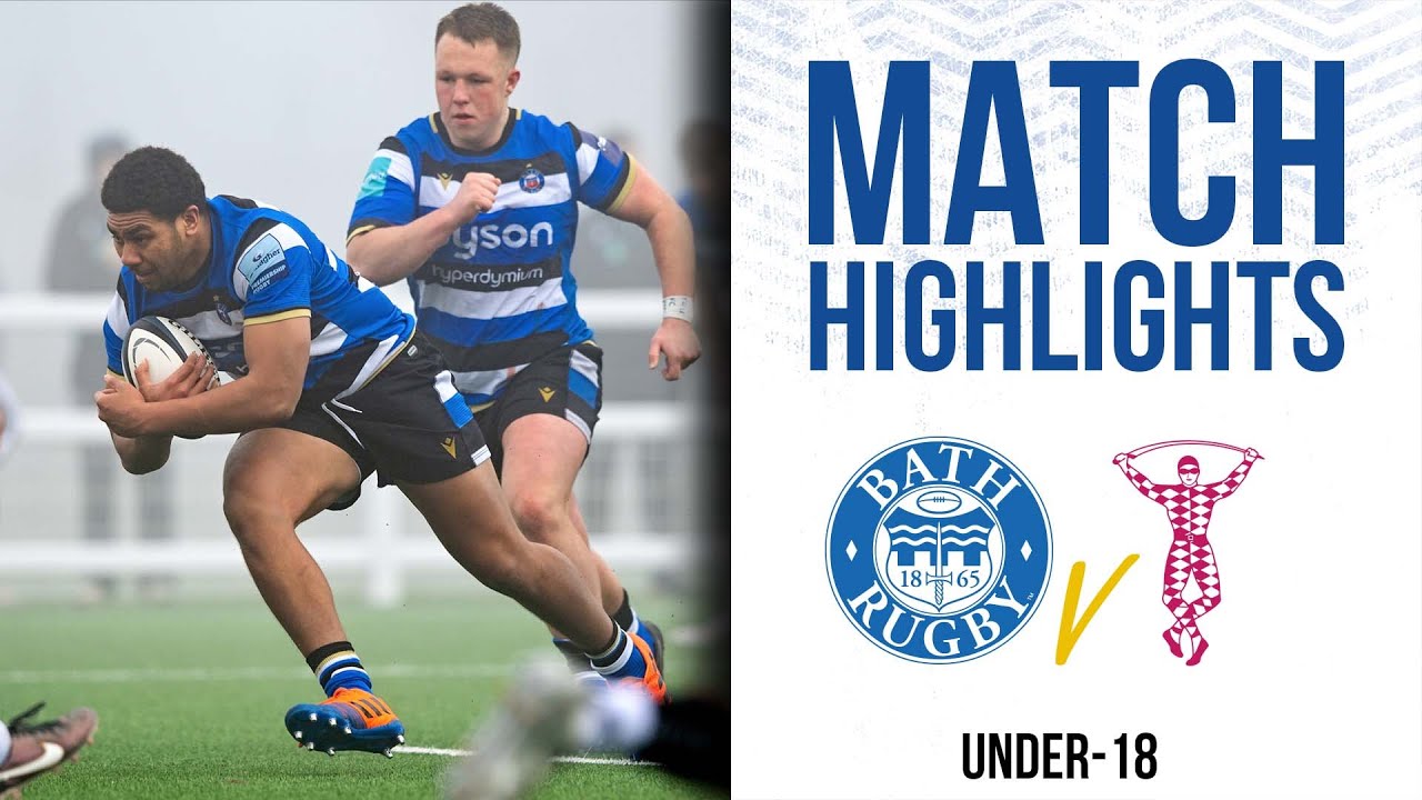 Match Trylights | Bath Rugby U18 v Harlequins U18 - YouTube