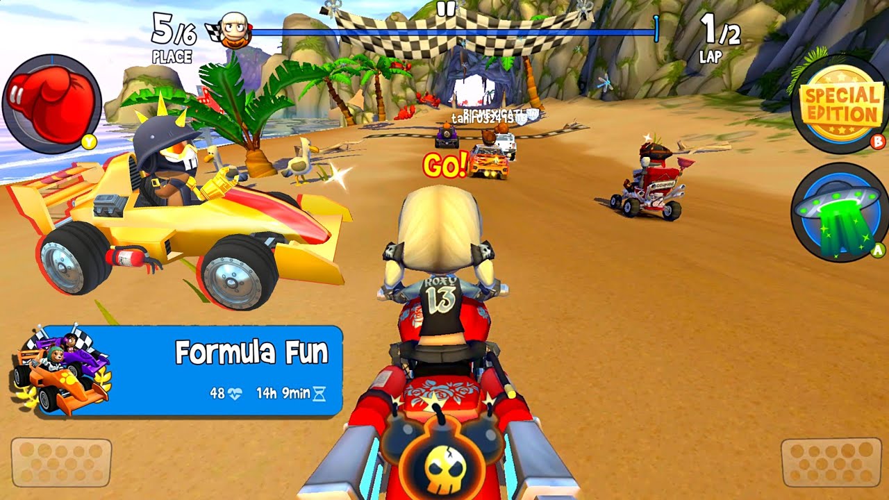 Grand Prix Tournament! Formula Fun⚡Beach Buggy Racing 2 - YouTube