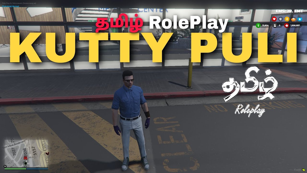 KUTTY PULI ON DUTY PLAYING TAMIL ROLEPLAY | ROAD TO 3K NANBARGAL | # ...