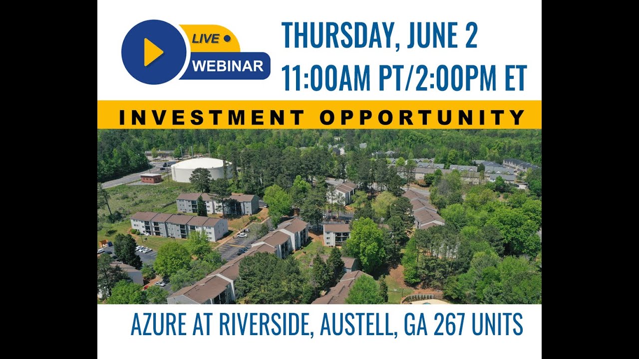 Azure at Riverside: Projected: INVESTOR IRR: 17.26% INVESTOR EQUITY ...