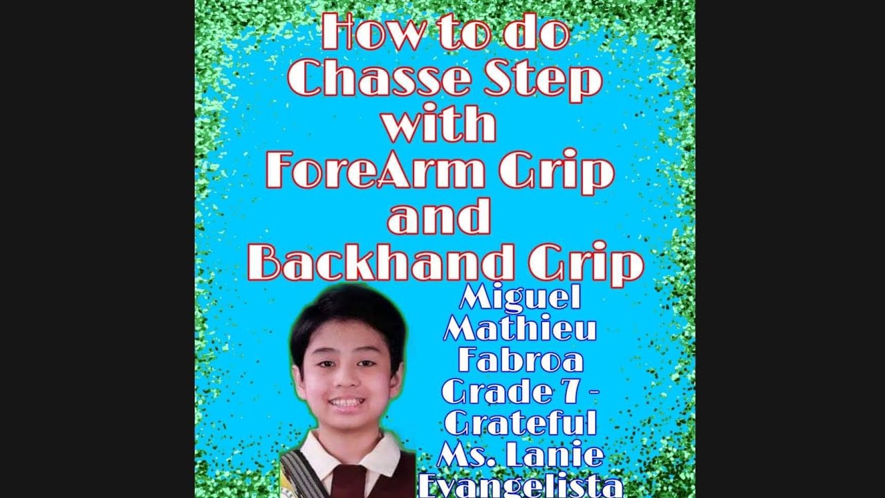 How to do Chasse Step with ForeArm Grip and Backhand Grip Badminton ...