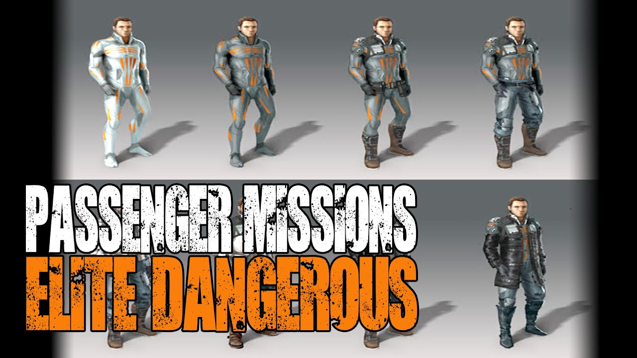 Elite: Dangerous - Passenger Missions - A Case of the Long Haul? - YouTube