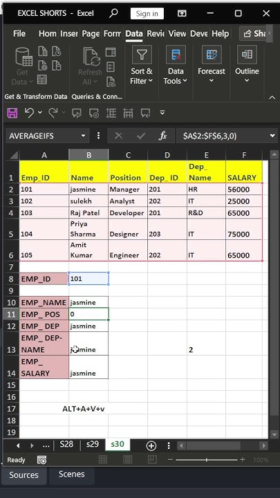 Excelshortsexcel Shorts Videos Exceltips Ms Excel Tutorial Exceltricksexcel Interview
