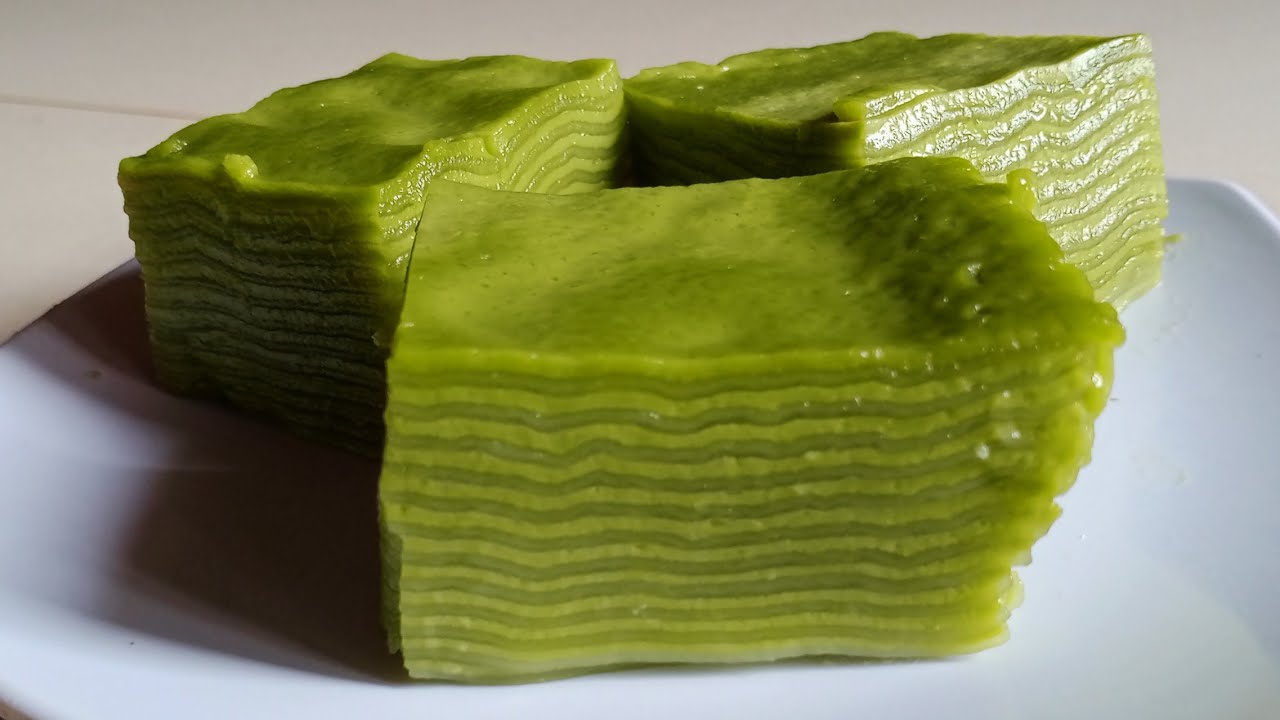 Sari India Pandan || Lapis India Rasa Pandan || Wadai Banjar - YouTube