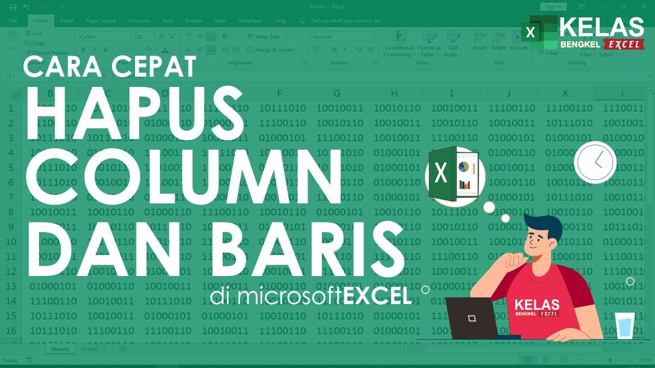 Cara Hapus Kolom dan Baris dengan Cepat di microsoft eXcel - YouTube
