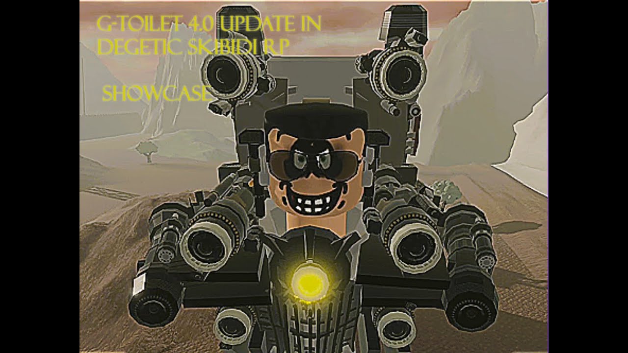 g-toilet 4.0 update showcase in degetic skibidi rp - YouTube