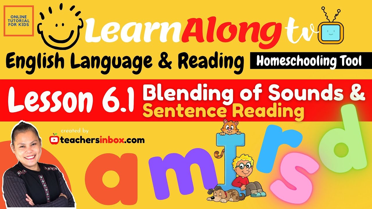 Learn Along: English Language and Reading Tutorial for Kids Lesson 6.1 ...