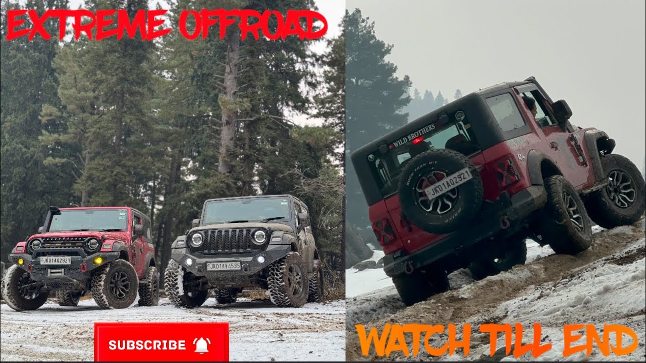 “Epic Snow Off-Roading Adventure! | Snow Trails, Muddy Roads, & Extreme ...