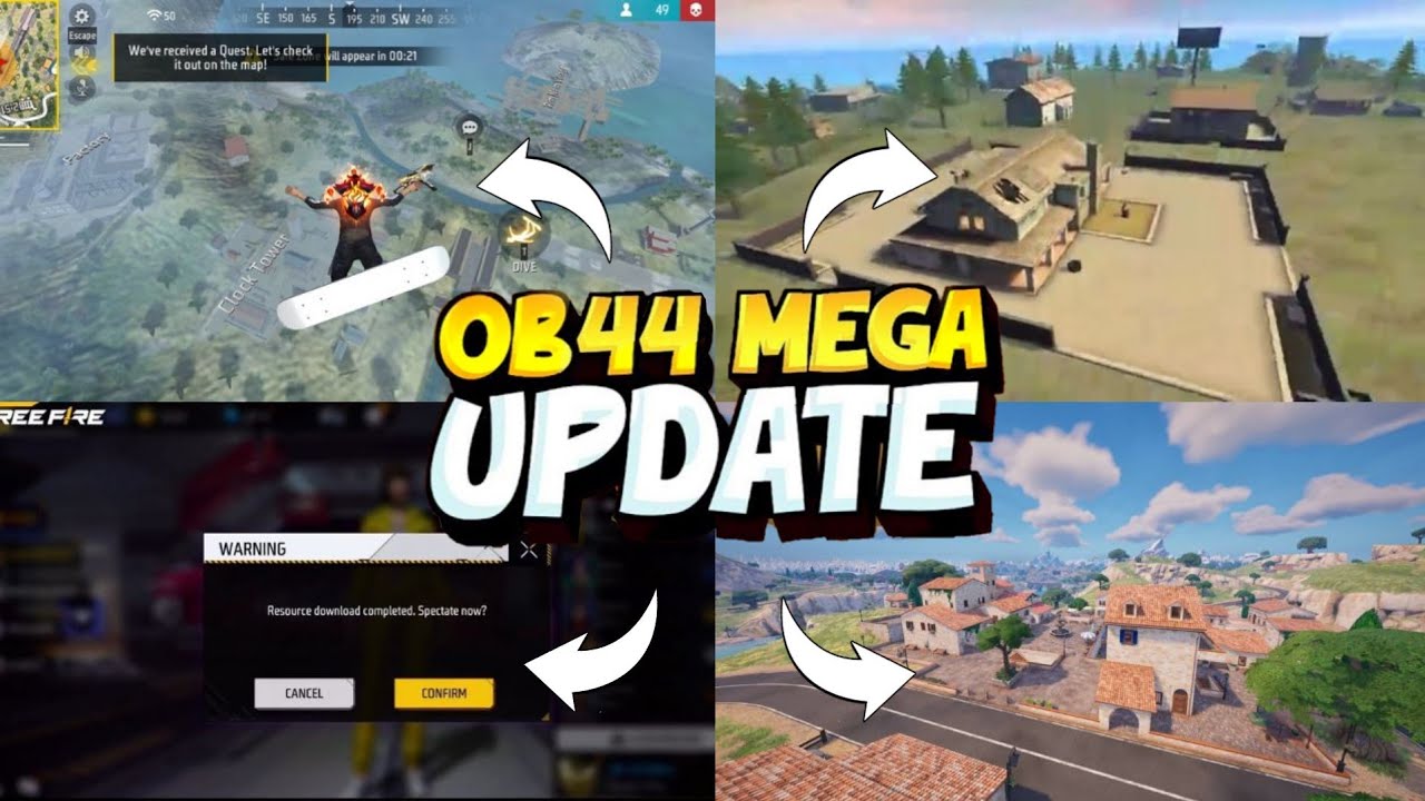 FINALLY OB44 Update 😲 New Map And Changes - YouTube