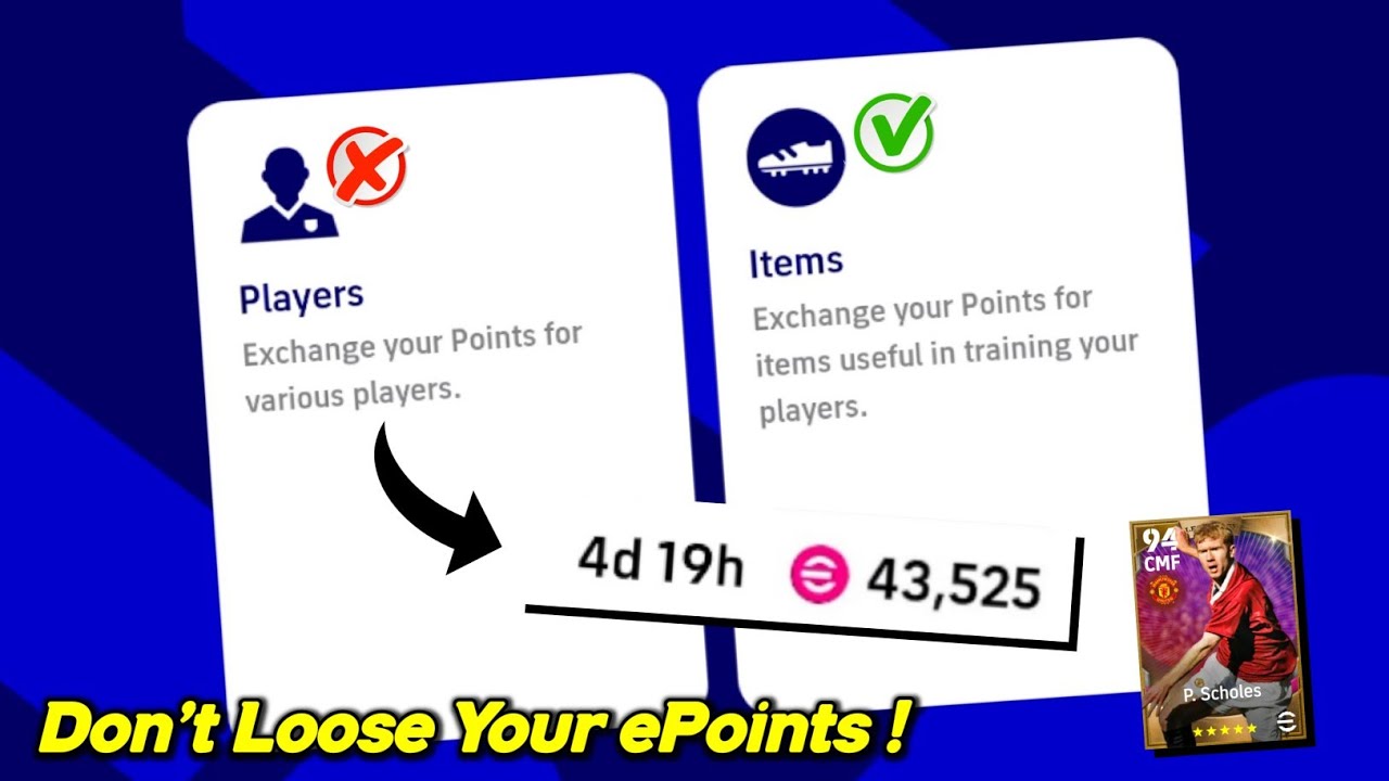 Don't Loose Your ePoints | eFootball 2023 Mobile - YouTube
