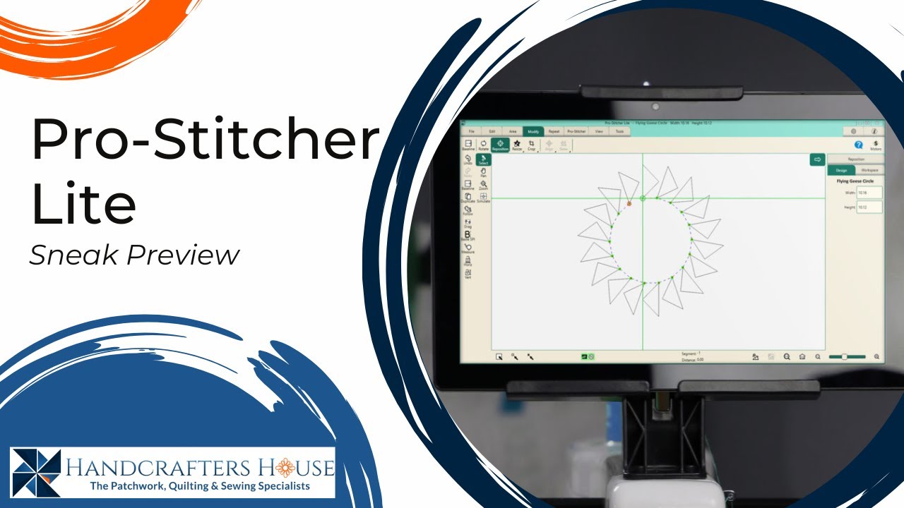 Pro-Stitcher Lite Sneak Preview - YouTube