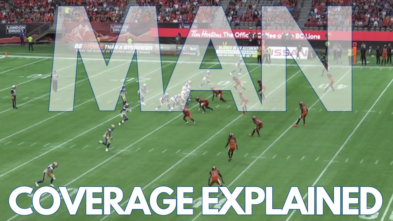Forms of Defensive Man to man coverage played in football and the CFL ...