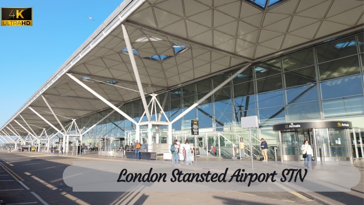 [4K] London Stansted Airport - Full Walking Tour (Arrival and Main Hall ...