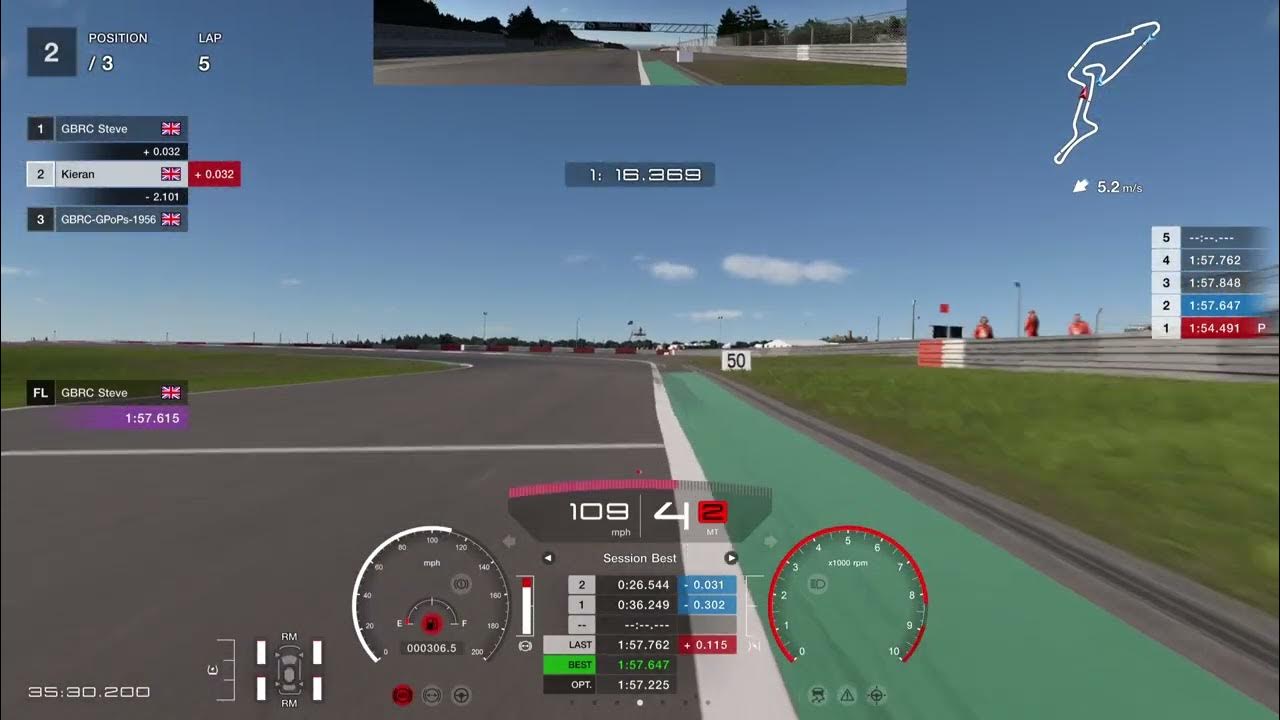 2025 GBRC Porsche Supercup seeding lap - YouTube