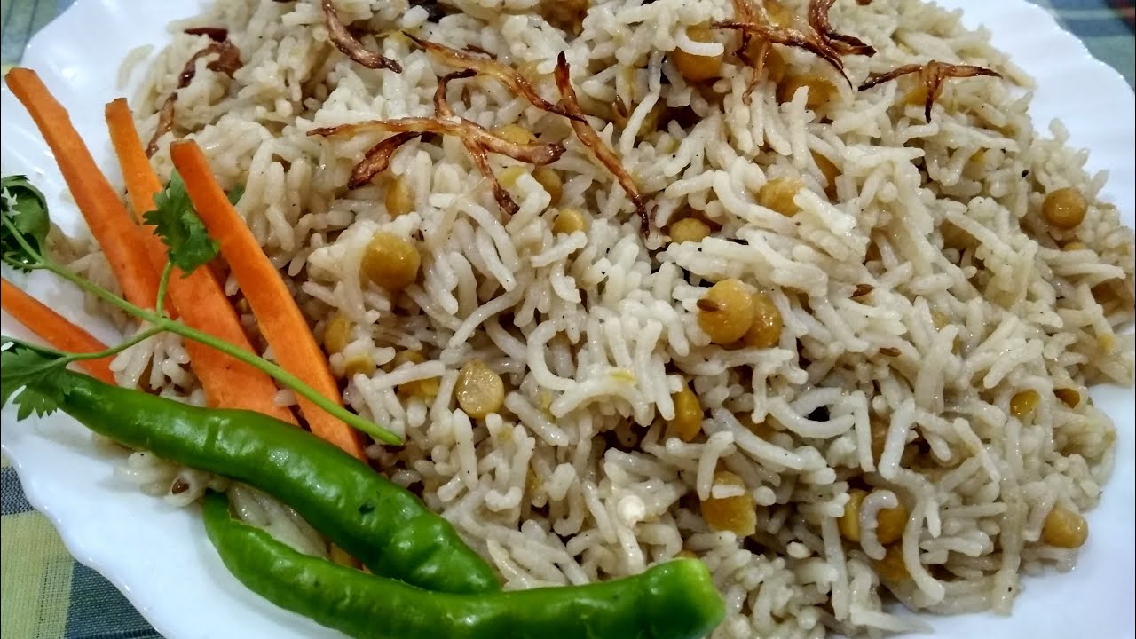 Chana Dal Pulao Recipe | Chana Dal Pulao_Qubooli | ऐसे बनायें चना दाल ...