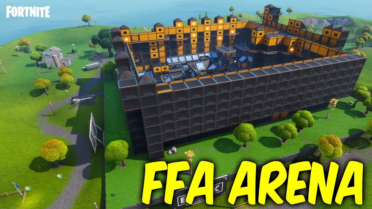 Fortnite map changes.FFA ARENA- The block - YouTube