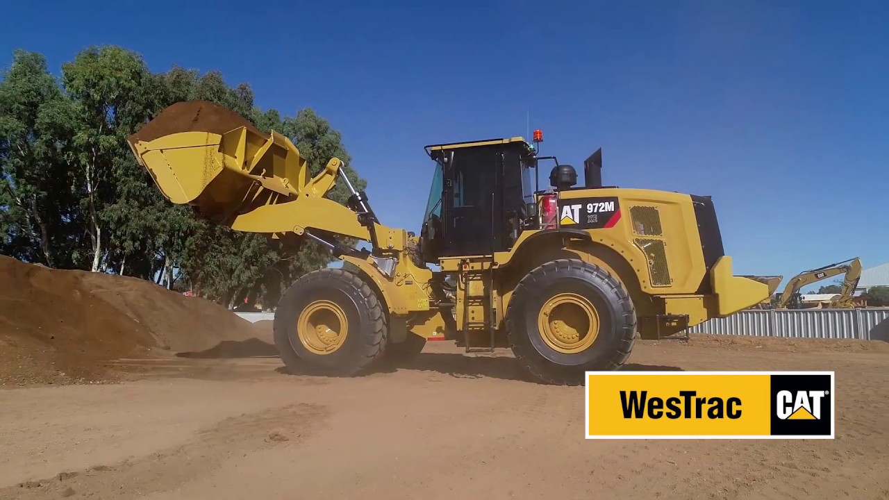 CAT 972 Test Drive - YouTube