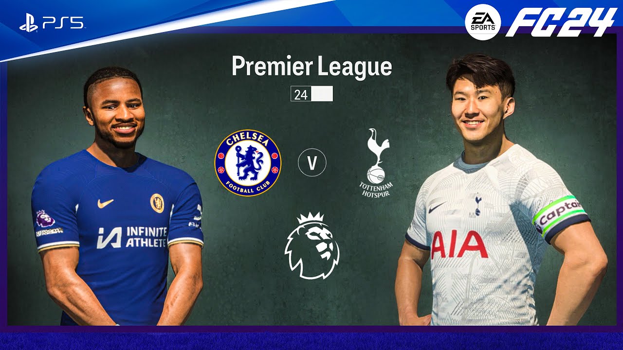 FC 24 - Chelsea vs Tottenham Hotspur | Premier League 23/24 Full Match ...