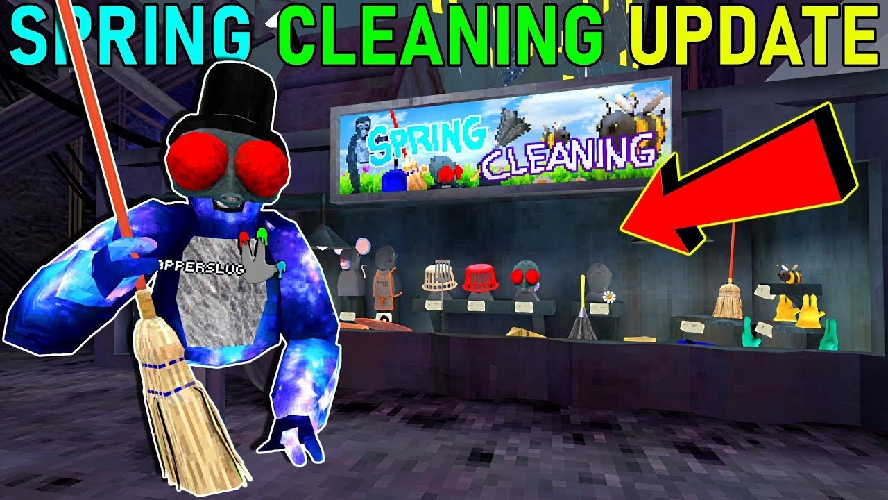 New Gorilla Tag VR Spring Cleaning Update (New Cosmetics & Dungeon Map ...
