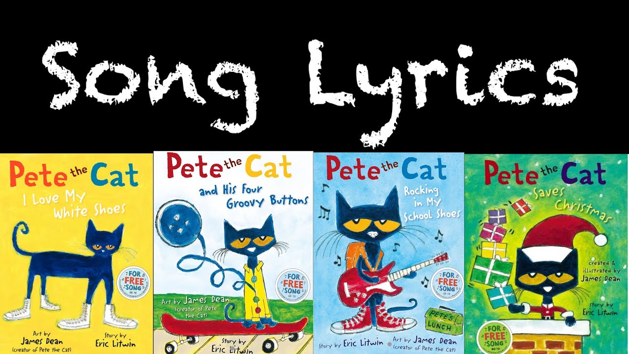 Pete the Cat I love my white shoes Collection - YouTube