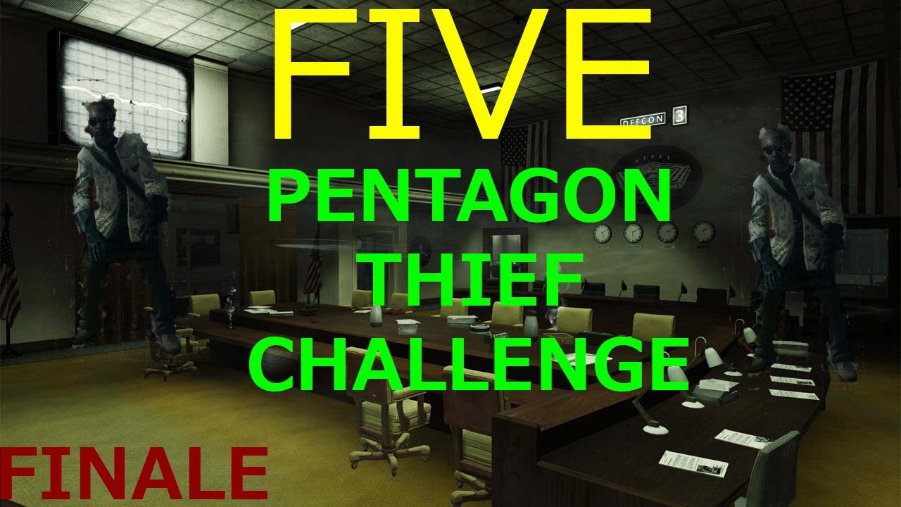 Five - Pentagon Thief Challenge: finale "Black Ops Zombies" - YouTube