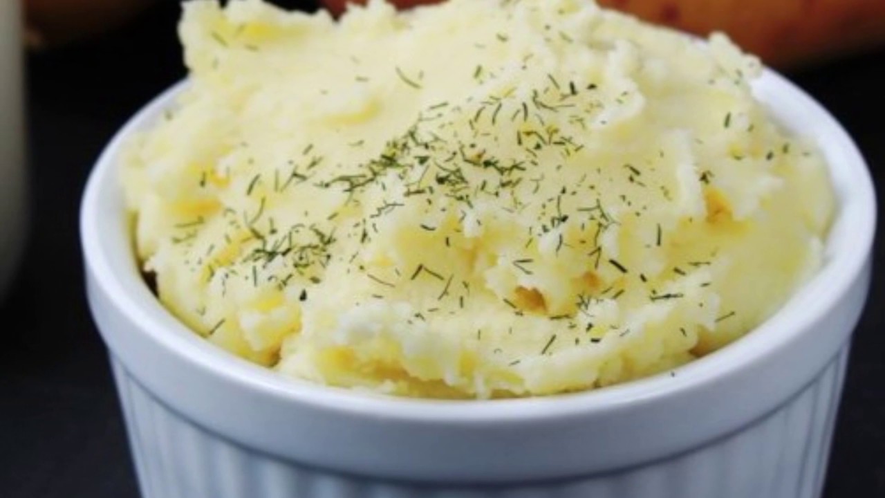 OLD FASHIONED MASHED POTATOES - Recipe - YouTube