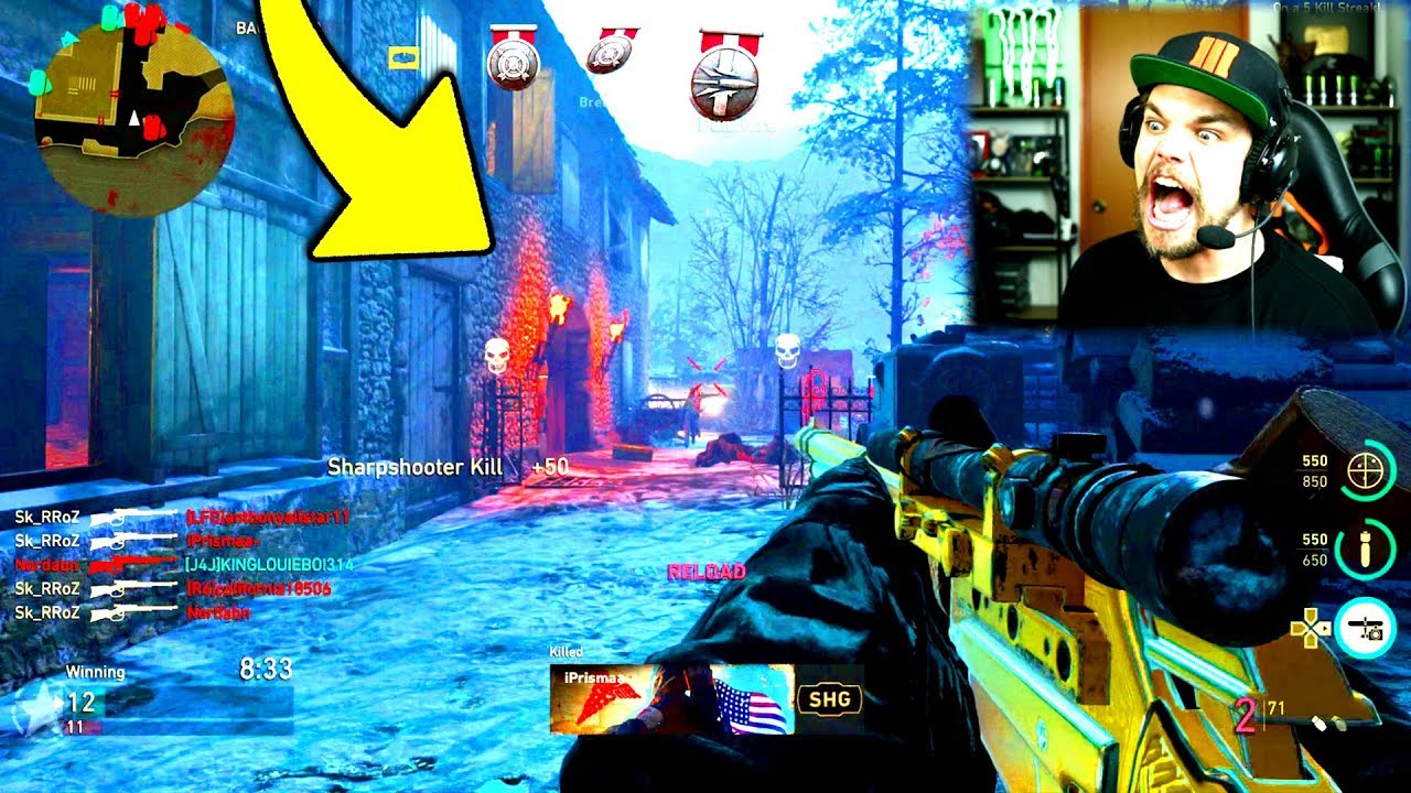 NOUVELLE MAP GRATUITE sur Call of Duty !! (Sniper Level Action) - YouTube