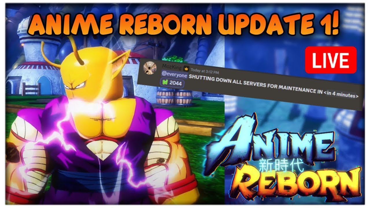 ANIME REBORN UPDATE 1 IS HERE!!! - YouTube