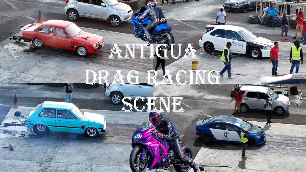 Antigua Drag Racing/Car Scene - YouTube