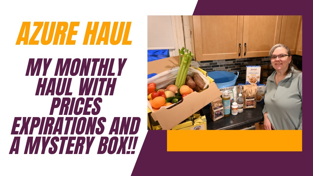 AZURE HAUL for two // Produce Box // Prices and expiration dates ...