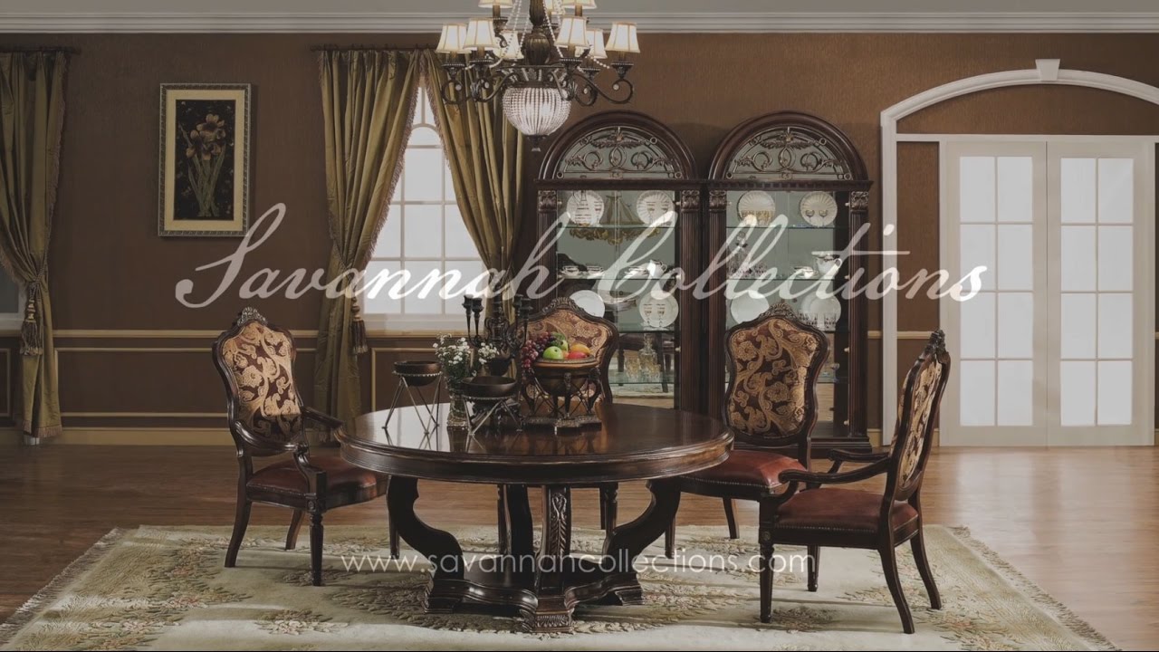 Luxury Dining Room by Savannah Collections - Marge Carson - YouTube