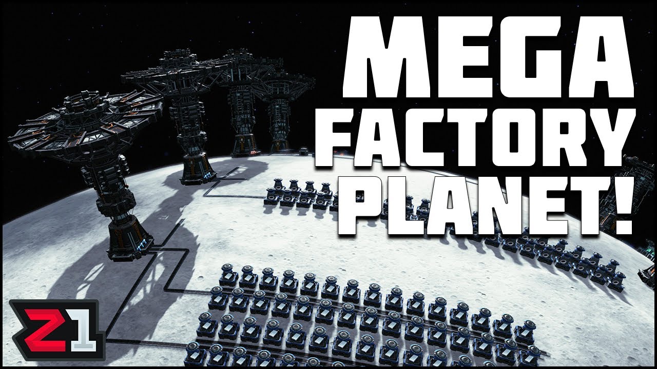 Starting A NEW MEGA Factory Planet! Dyson Sphere Program Ep.22 | Z1 ...
