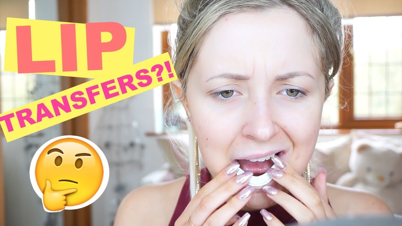 LIP TRANSFERS?! 😱 | BEELUXURY⚡️ - YouTube