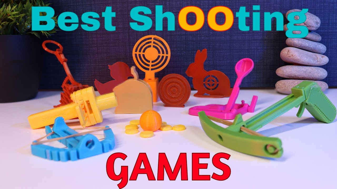 Best Shooting Games 3d Prints | Catapult | Crossbow | Disc Shooter ...