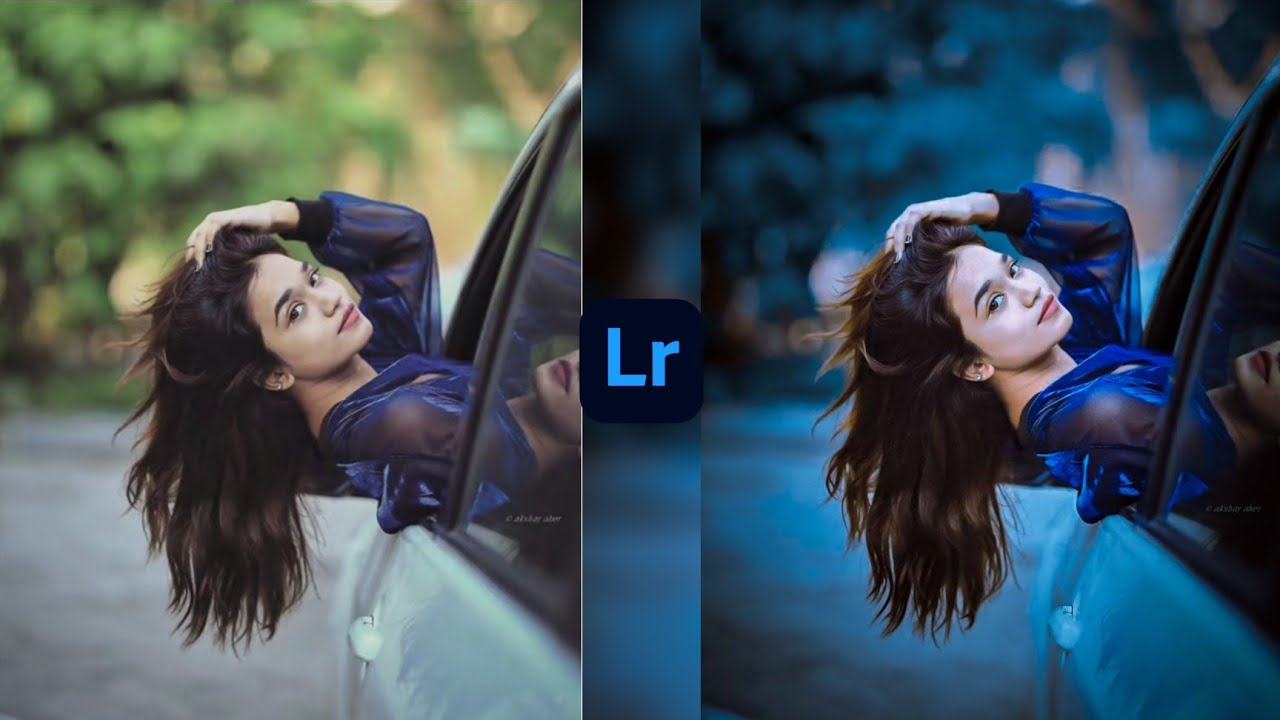 Blue Colour Tone Lightroom Photo Editing 2023 || Professional Photo Editing Tutorial || Lucky ...