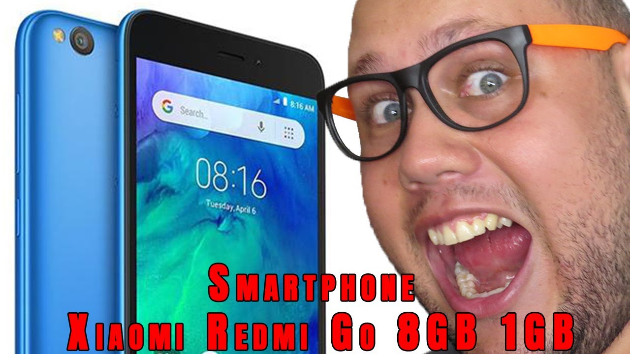 Smartphone Xiaomi Redmi Go 8GB 1GB Preto - YouTube