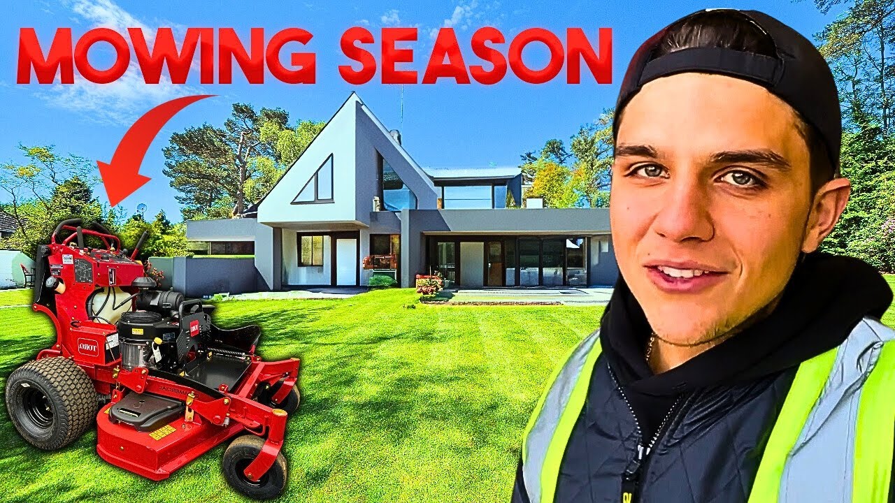 First Mow Of The Season 1