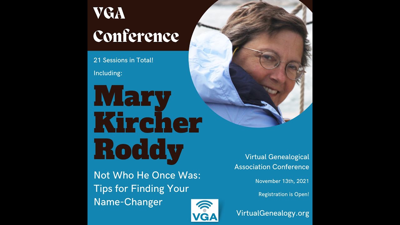 VGA Conference 2021: Mary Kircher Roddy - YouTube