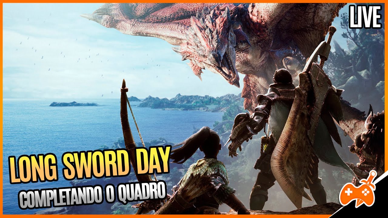 MHW Iceborne | Dia de LONG SWORD - COMPLETANDO as OPCIONAIS! - YouTube
