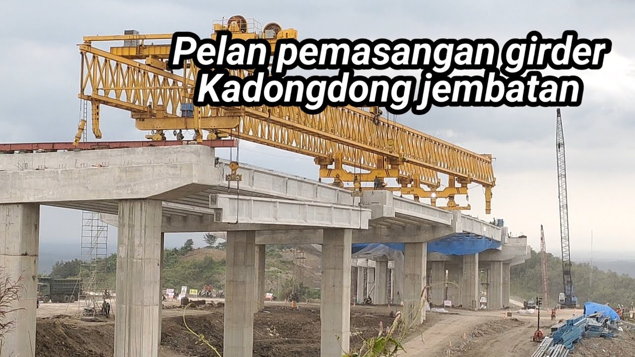 Tol Cisumdawu Seksi 5B conggeang Ujungjaya pemasangan girder, jumat 10 februari 2023 terkini ...