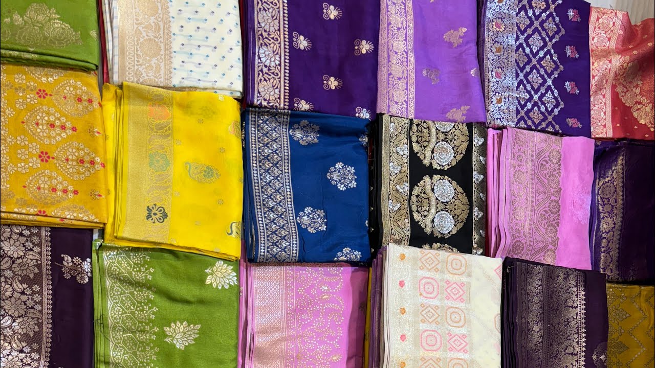 Beautiful ️ Soft Banarasi Silk Sarees In Varanasi Sale On Silk Sarees ...