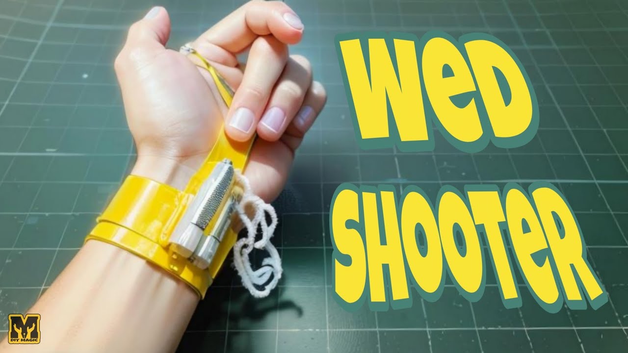 How to make Spider-Man's ultimate weapon using just a pen - YouTube