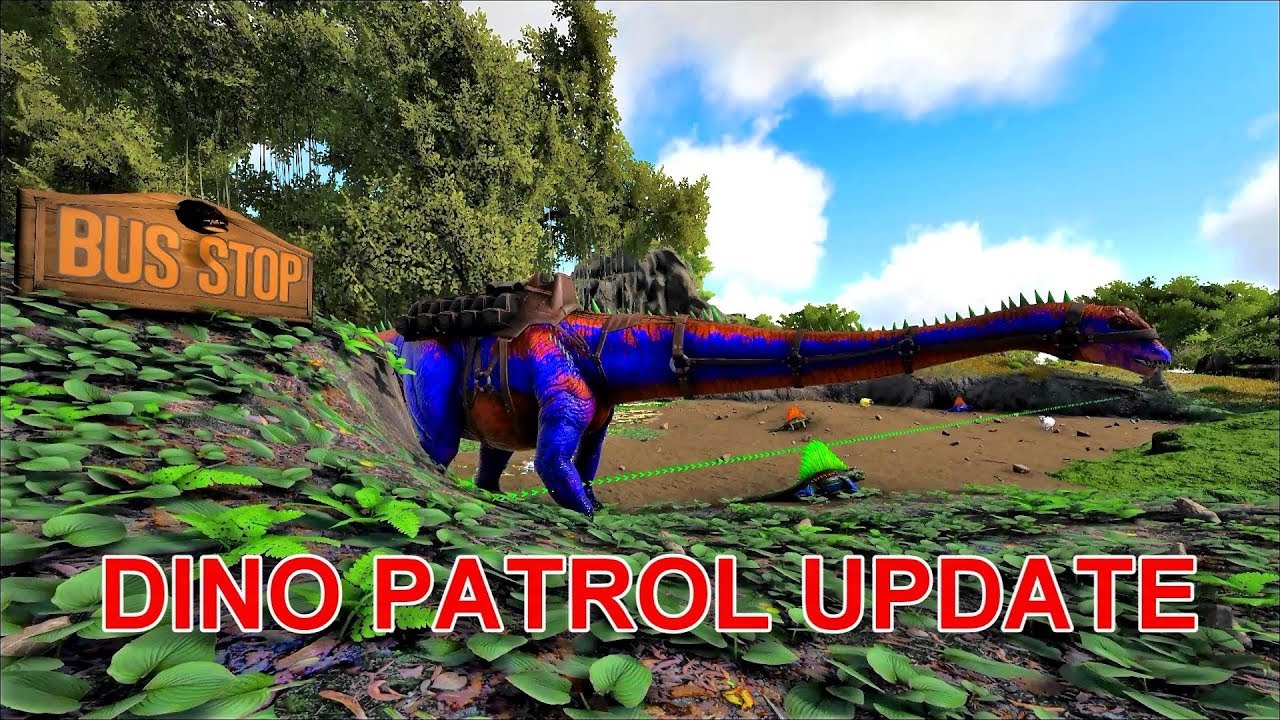 DINO PATROL UPDATE: Stasis Prevention & Aerial Waypoints - YouTube