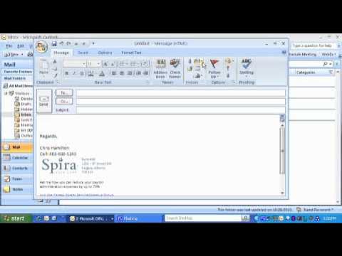 How to Create an Electronic Card or vCard - YouTube