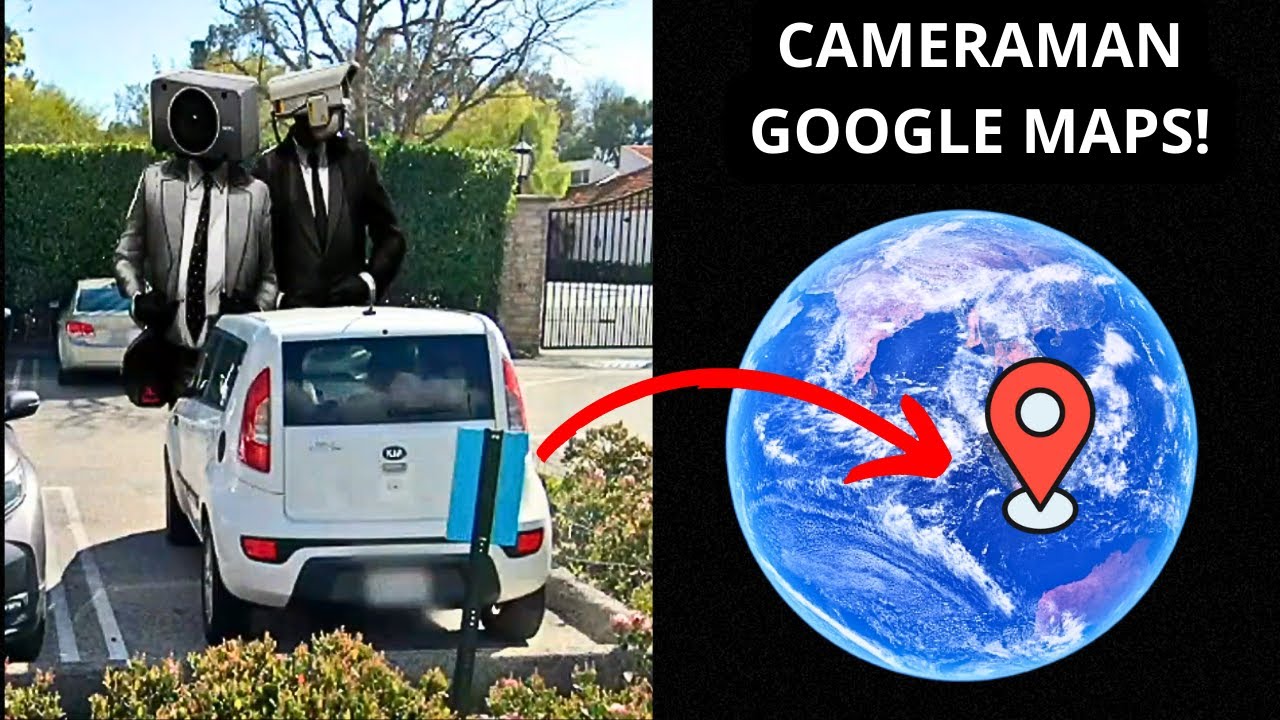 I discovered a cameraman performing the Skibidi dance in a restroom ...